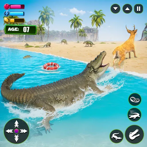 Angry Alligator Attack Sim 3D - Games