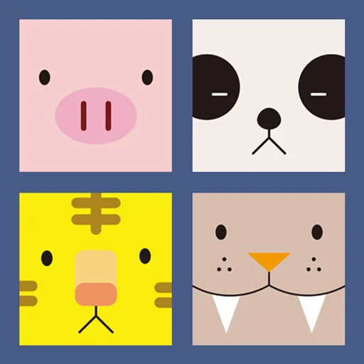 Square Animals - Games
