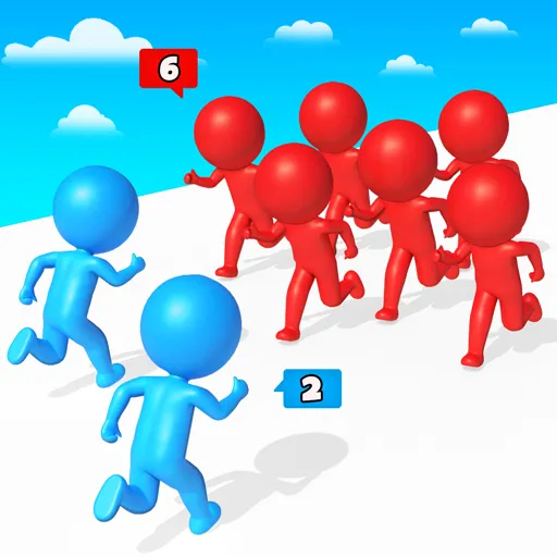 Mob Run Count Stickman Games - Games