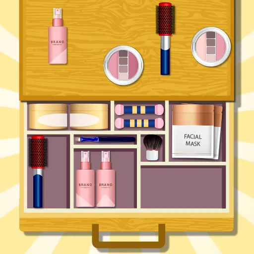 Arrange Right Beauty Organizer - Games