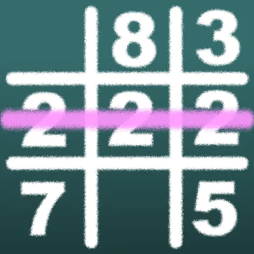 Number Tic-Tac-Toe IQ Puzzle - Games