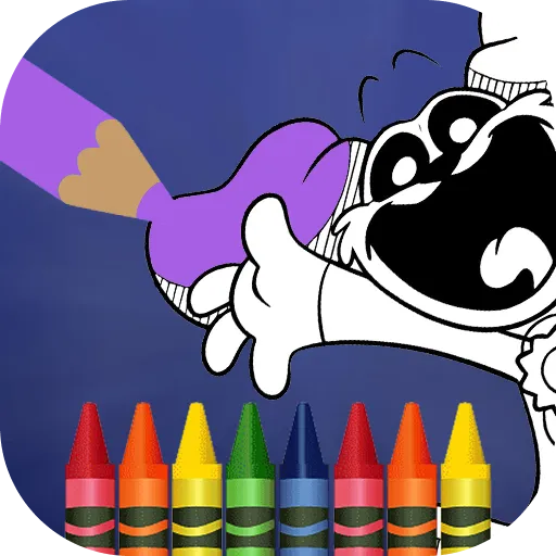 Smiling Critter Magic Coloring - Games