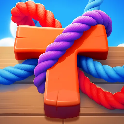 Woody Untangle Rope 3D Puzzle - Games