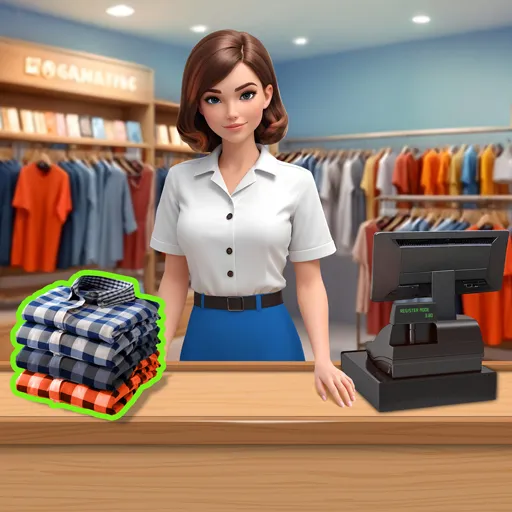 Clothing Master Shop Simulator - Games