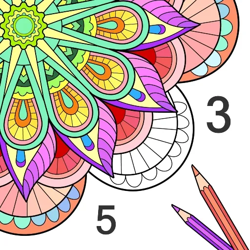 Mandala Color by Number Book - Games