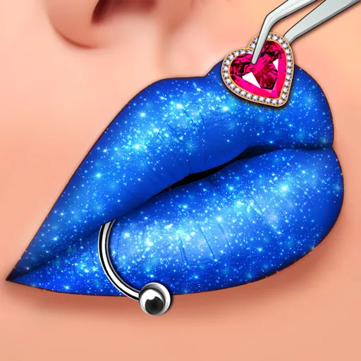 Lip Art Salon: DIY Makeup Game - Games
