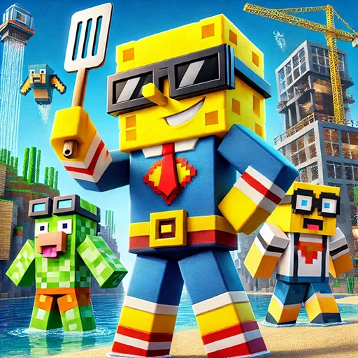 SPONGECRAFT : Bikini Bottom - Games