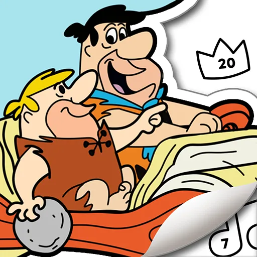 Cartoon Sticker Book - Games