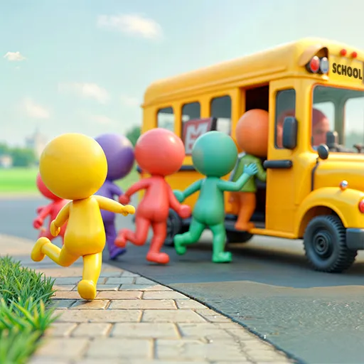 Bus Chaos: Traffic Escape - Games