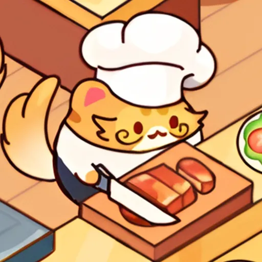 Cat Restaurant: Food Bar Story - Games