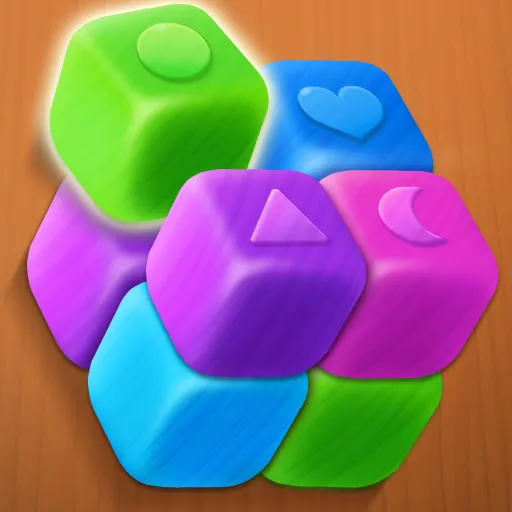 Wood Blocks: Color Sort - Games