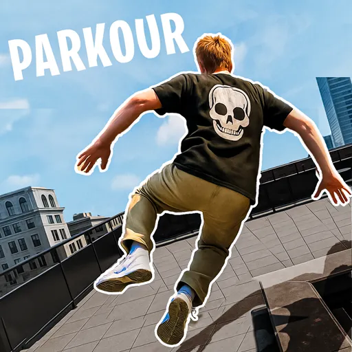 Going Up Rooftop : Parkour Run - Games