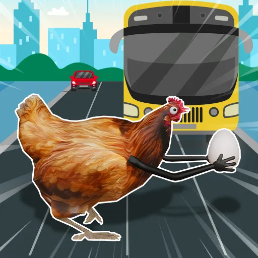 Cross The Road: Help Chicken - Games