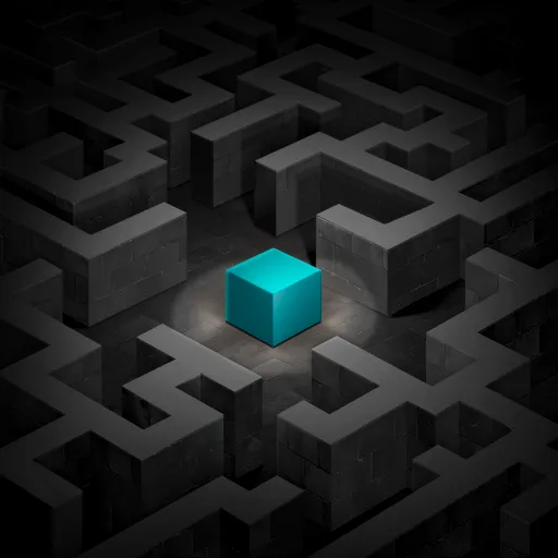 Dark Alone: Maze Game - Games