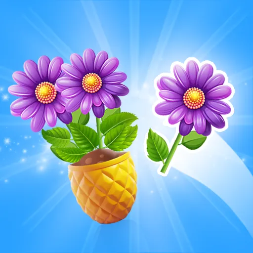 Flower Palette-Sorting Blossom - Games