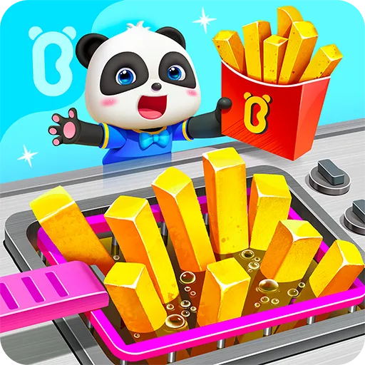 Little Panda's Fast Food Cook - Games