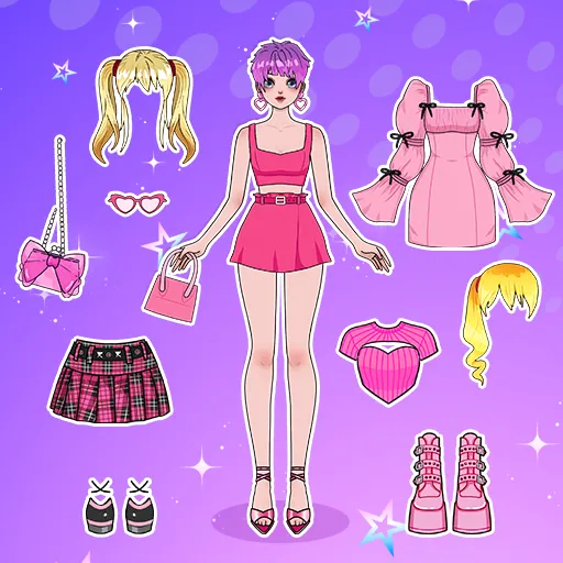 Paper Doll Story: DIY Dress Up - Games