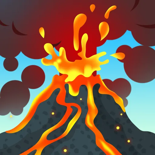 Volcano Eruption Rescue - Games