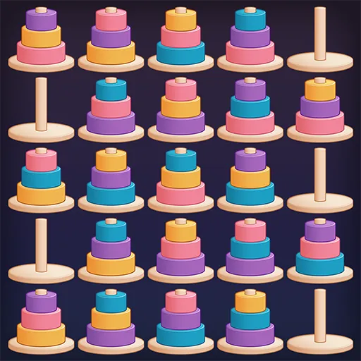 Tower of Hanoi Sort - Games