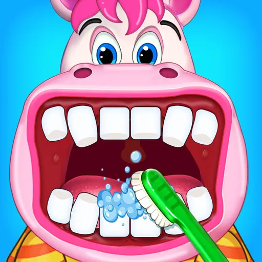 Pet Doctor Dentist Teeth Game - Games
