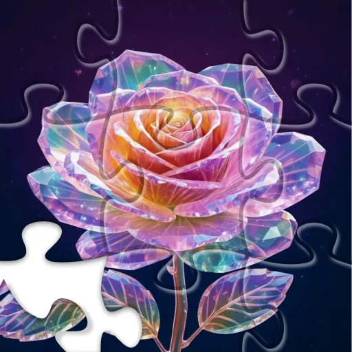 Magical Crystal-Jigsaw Puzzles - Games