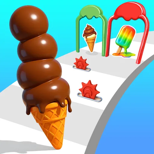 Stacky Ice Cream Runner - Games