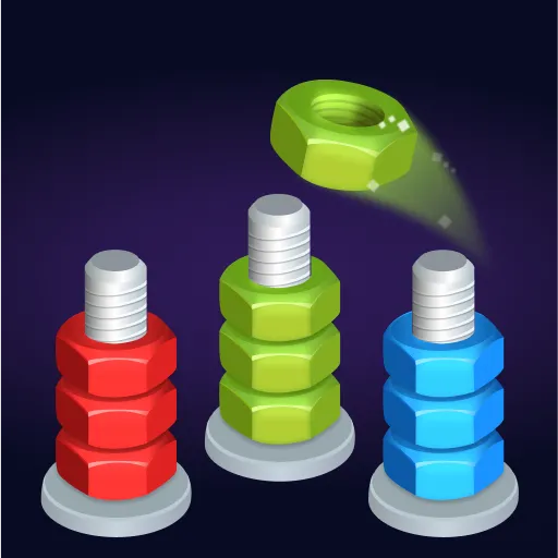 Nuts & Bolts - Color Sort Game - Games