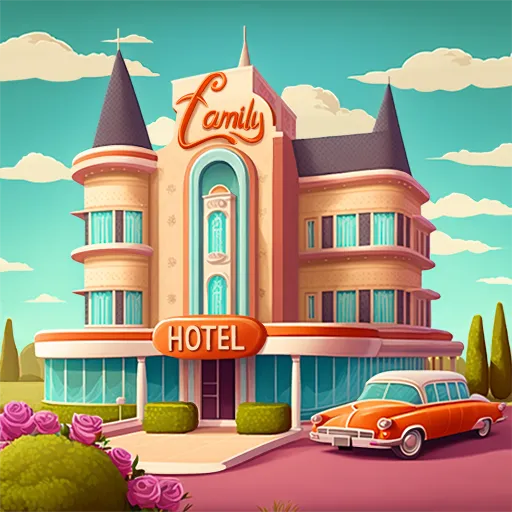 Merge Hotel: Family Empire - Games