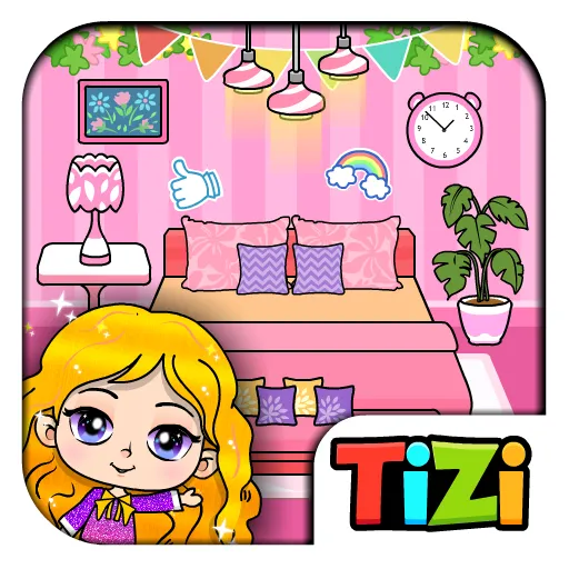 Tizi Town - Pink Home Decor - Games