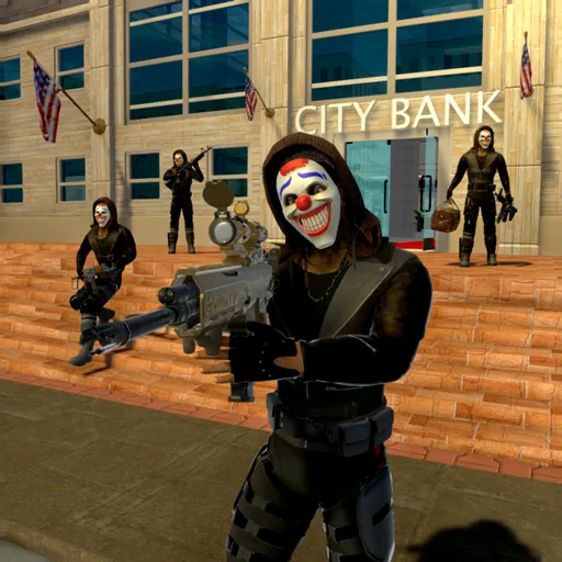 City Bank Heist Robbery Games - Games