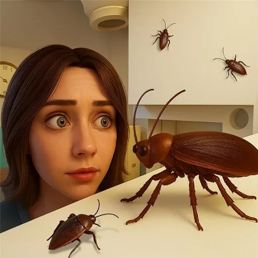 Scary Cockroach Fun Simulator - Games