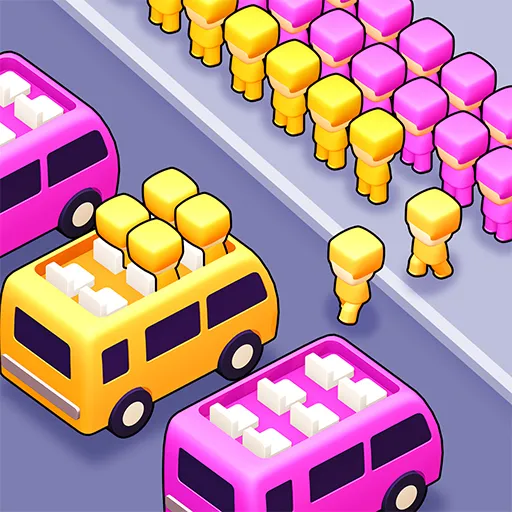 Bus Frenzy : Station Shuffle - Games