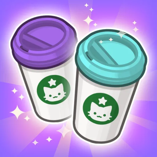 Merge Meow Cafe : Coffee cat - Games