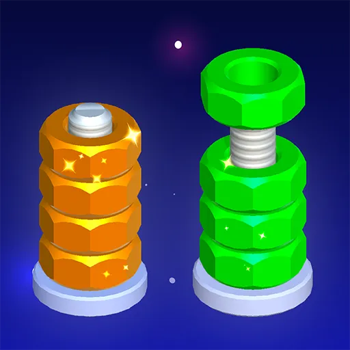 Nuts Sort 2: Nuts & Bolts Game - Games