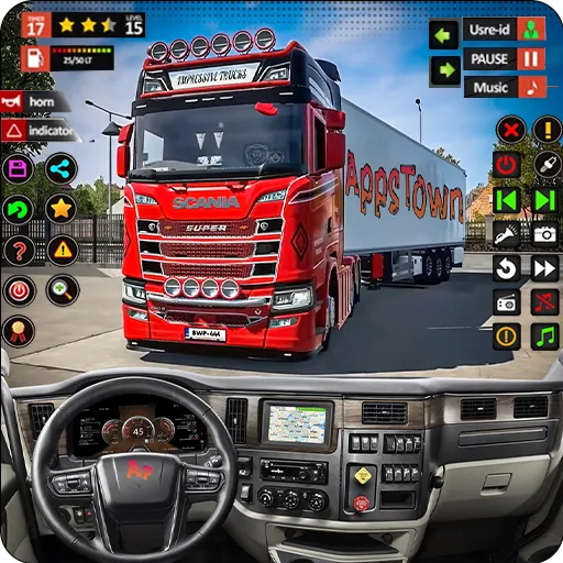 City Cargo Truck Sim Game 2024 - Games