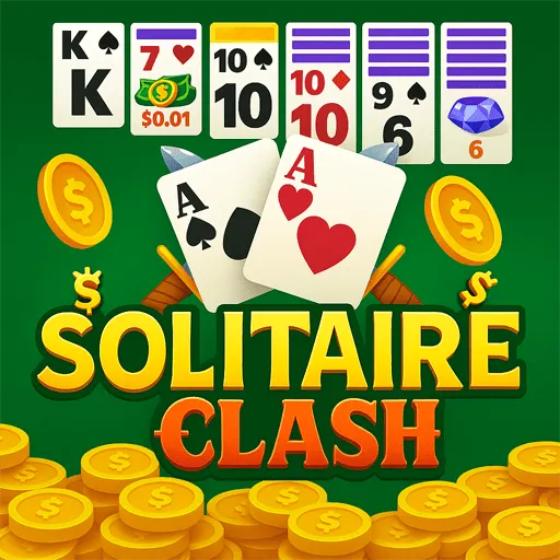 Solitaire Clash-Win Real Cash - Games