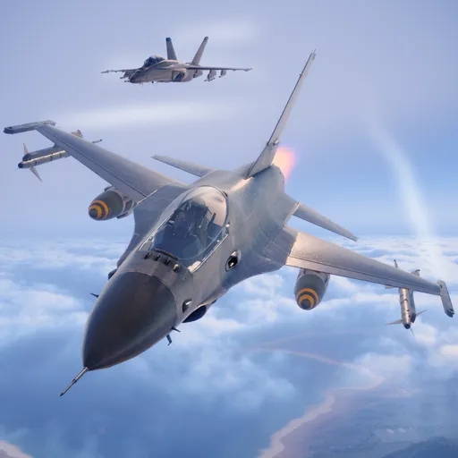 Fighter Jet Combat : Warzone - Games