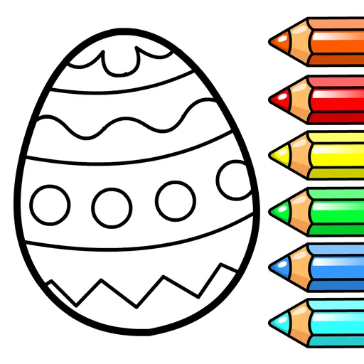 Easter Egg Coloring Pages - Games
