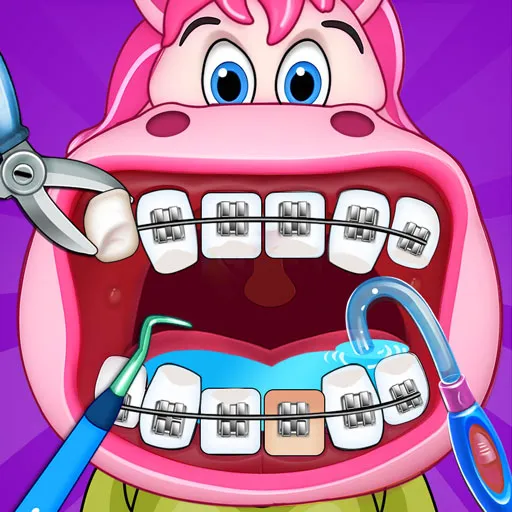 Pet Doctor Dentist Teeth Game - Games