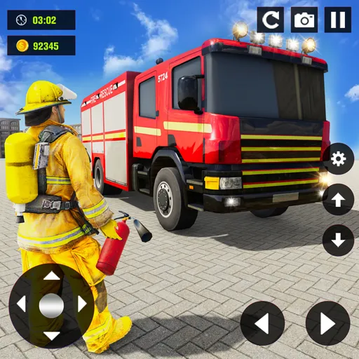 Fire Truck Firefighter Rescue - Games