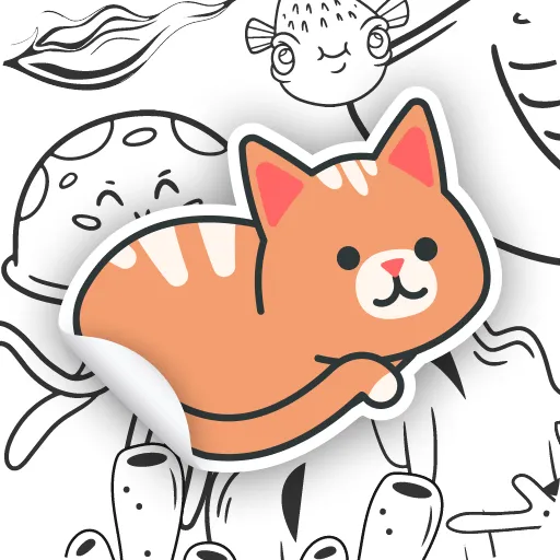 Sticker Book Puzzle - Games