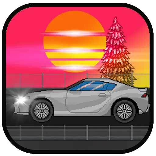 Pixel Car Drag Racer - Games