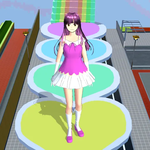 Anime Girl Parkour Chase 3D - Games