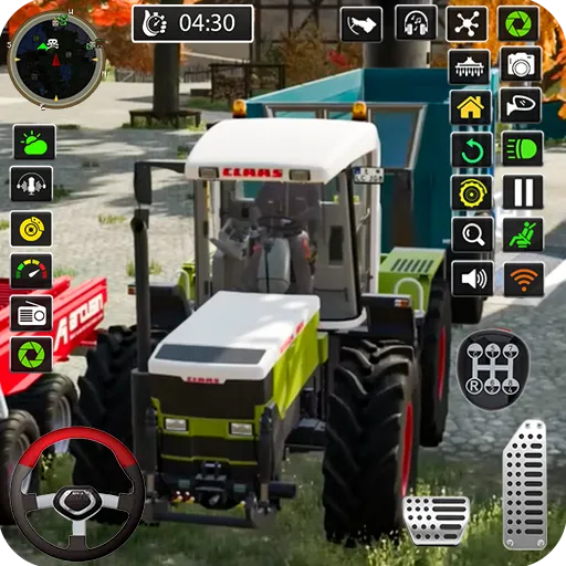 Modern Tractor Driving Sim 3d - Games
