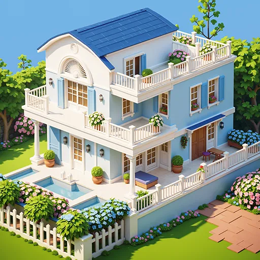 Happy Block Mansion - Games