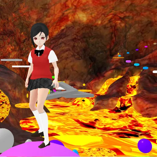 Props obby hell parkour anime - Games
