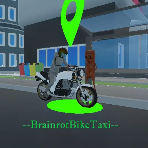 Brainrot Bike Taxi - Games