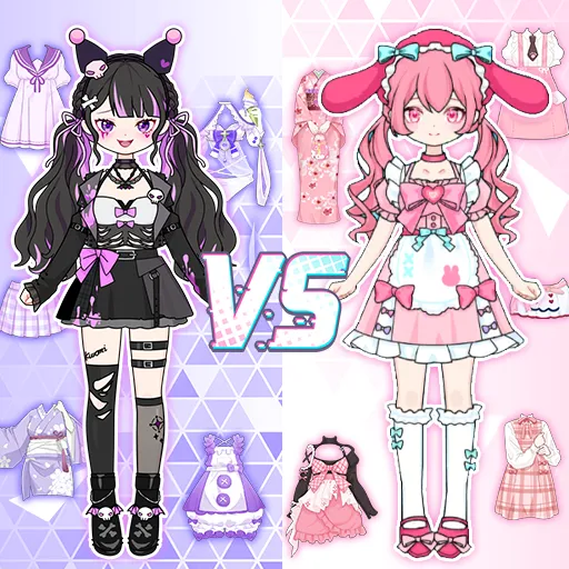 Anime Paper Doll DIY: Dress Up - Games