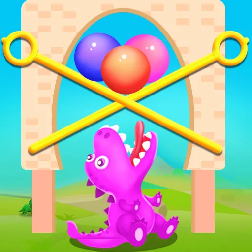 Dinosaurs Eating Balls - Games