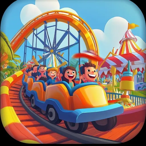 Roller Coaster Life Theme Park - Games